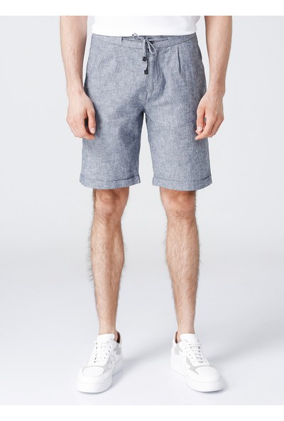 Fabrika Lacivert Erkek Bermuda Şort