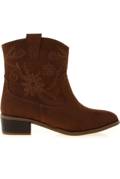 Fabrika Taba Kadın Topuklu Bot