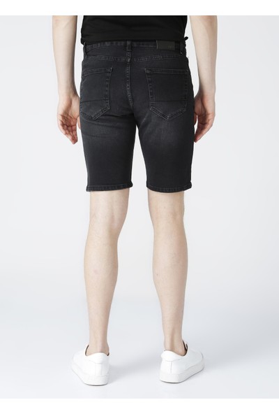 Aeropostale Cepli Siyah Erkek Şort