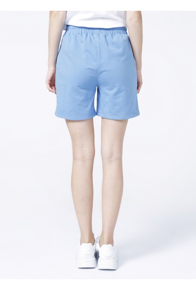North Of Navy Bağlamalı Düz Mavi Kadın Şort