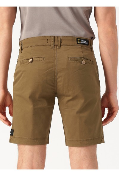 National Geographic Haki Erkek Şort