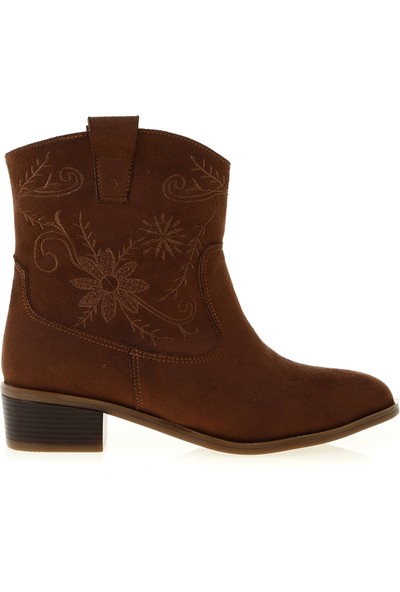 Fabrika Taba Kadın Topuklu Bot