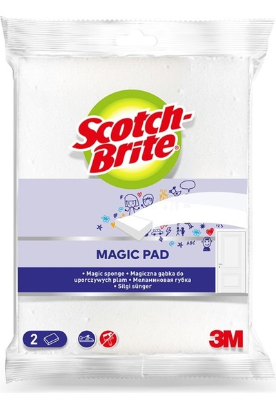 Scotch Brite Silgi Sünger 2'li Scotch Brite Silgi Sünger 2'li