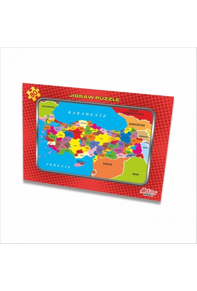 Star 80 Parça Eğlenceli Öğretici Zeka Geliştirici Türkiye ve Komşuları Harita Puzzle Yapboz Star 80 Parça Eğlenceli Öğretici Zeka Geliştirici Türkiye ve Komşuları Harita Puzzle Yapboz