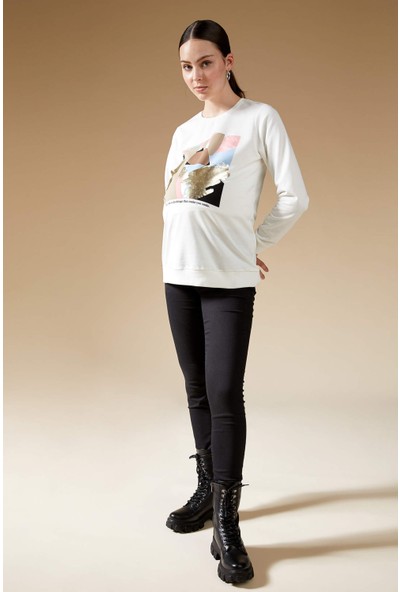 DeFacto Slim Fit Hamile Jean Pantolon V5781AZ21AU DeFacto Slim Fit Hamile Jean Pantolon V5781AZ21AU