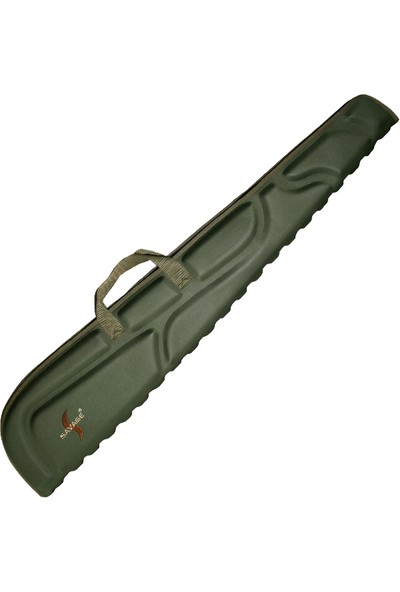 E Life Tasarım SN.35016 Kabartmalı Haki Lüks Tüfek Kılıfı 125 cm
