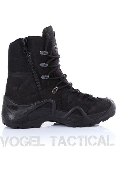 E Life Tasarım M1491 Vogel Tactical Fermuarlı Siyah Askeri Bot No: 44 E Life Tasarım M1491 Vogel Tactical Fermuarlı Siyah Askeri Bot No: 44