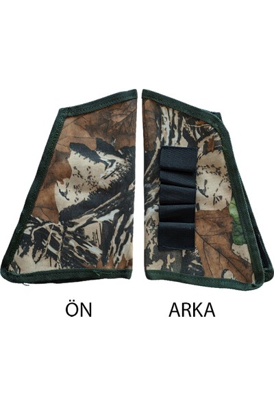 E Life Tasarım 38401 Dipçik Kılıfı Ağaç Desen