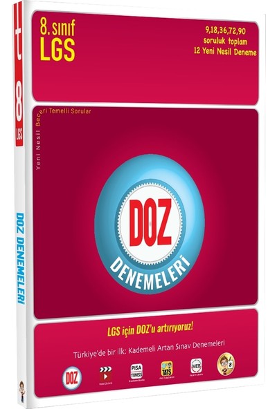 Tonguç Yayınları Doz Denemeleri