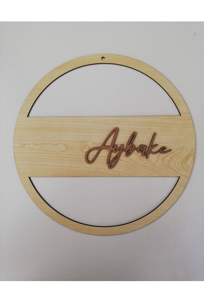 Ey-Sa Lazer Kesim ve Tasarım Ahşap Makrome Isimli Kasnak Ey-Sa Lazer Kesim ve Tasarım Ahşap Makrome Isimli Kasnak