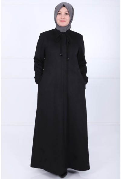 Kombinal Kadın Siyah Tesettür Büyük Beden PARDESÜ-5203 Kombinal Kadın Siyah Tesettür Büyük Beden PARDESÜ-5203
