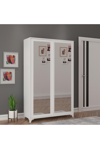 Afilli Liva Çift Aynalı Sürgülü Portmanto (Tamamı Mdflam ) Afilli Liva Çift Aynalı Sürgülü Portmanto (Tamamı Mdflam )