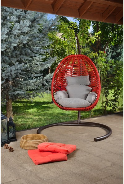 No 239 Fındık Tekli Salıncak-Bordo