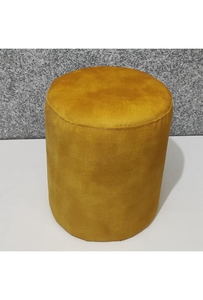 Lotus Home Lotushome Hardal Sarısı Silindir Makyaj Koltuğu Ayak Ucu Puf Lotus Home Lotushome Hardal Sarısı Silindir Makyaj Koltuğu Ayak Ucu Puf