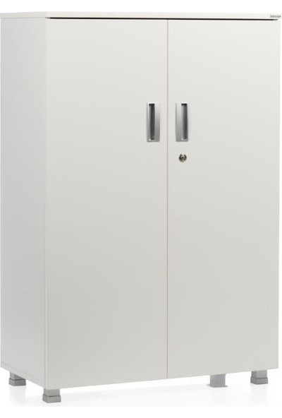 Bürosit Ahşap Kapaklı Dolap 80X40X118