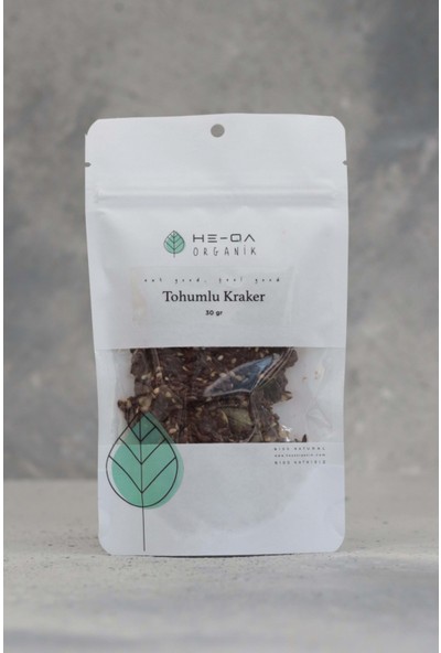 He-Qa Organik Tohumlu Kraker 30 gr