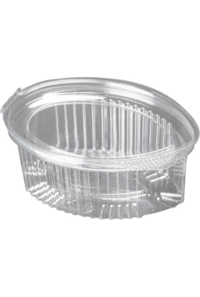 Emel Ambalaj Kapaklı Plastik Sos Kabı Sızdırmaz 80 cc 100'lü
