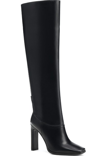 Nine West Epıkat 1pr Siyah Kadın Topuklu Çizme