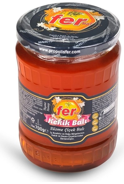 Fer Kekik Süzme Çiçek Balı 700 gr