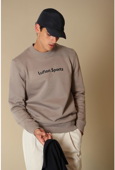 Lufian Star Erkek Sweatshirt Siyah
