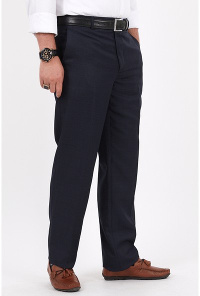 Maldia Erkek Büyük Beden Klasik Siyah Kumaş Pantolon Maldia Erkek Büyük Beden Klasik Siyah Kumaş Pantolon