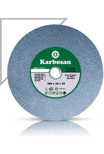 Karbosan 250X25X25 Scg Taşlama Taşı 920540