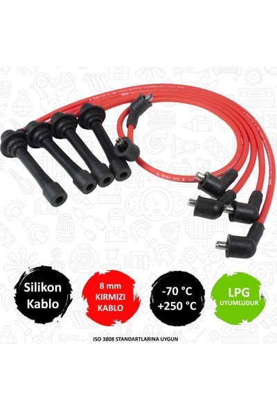 Tork B6BF18140A - Mazda 323 1.8i 16V - Buji Kablosu