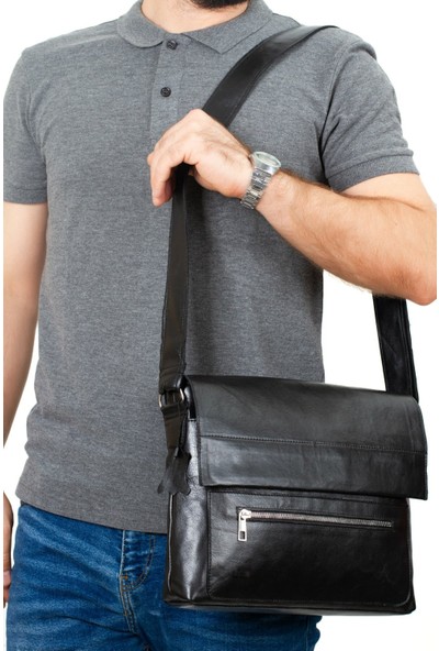 Hakan Çanta Byhakan Nw-Kolej Hakiki Deri Postacı Çanta