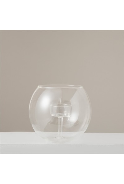 Chakra Romily Cam Mumluk 14X12 cm Transparan Chakra Romily Cam Mumluk 14X12 cm Transparan