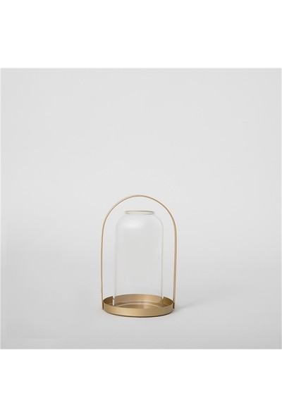 Chakra Grace Fener 13X35 cm Transparan/bakır