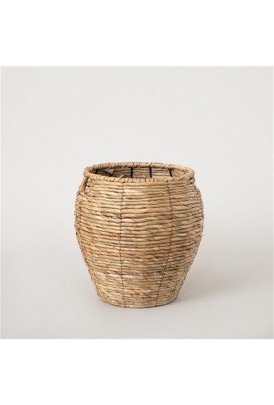 Chakra Keria Sepet Saksı 27 x 27 cm Natural Chakra Keria Sepet Saksı 27 x 27 cm Natural