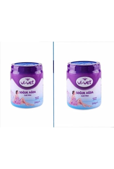 Vi-Vet Soğuk Ağda 250 Gr. 2 Adet