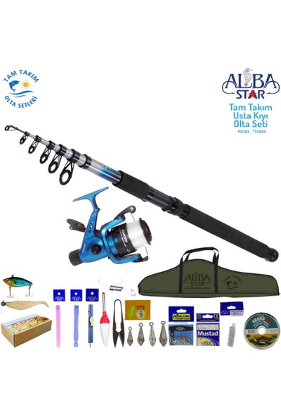 AlbaStar Tam Takım Göl ve Deniz Olta Seti