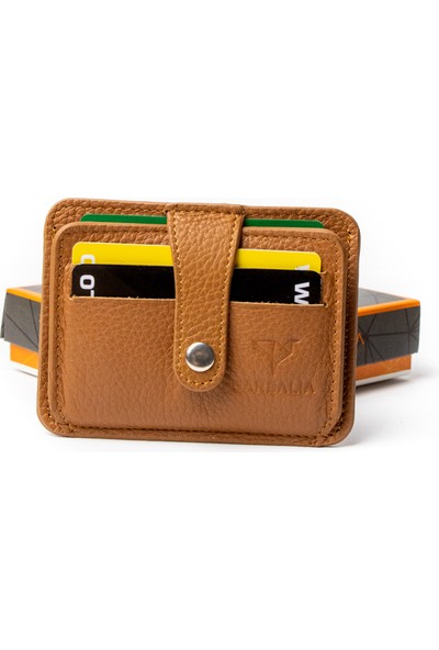 Garbalia Hakiki Deri Unisex Kartlık Cüzdan
