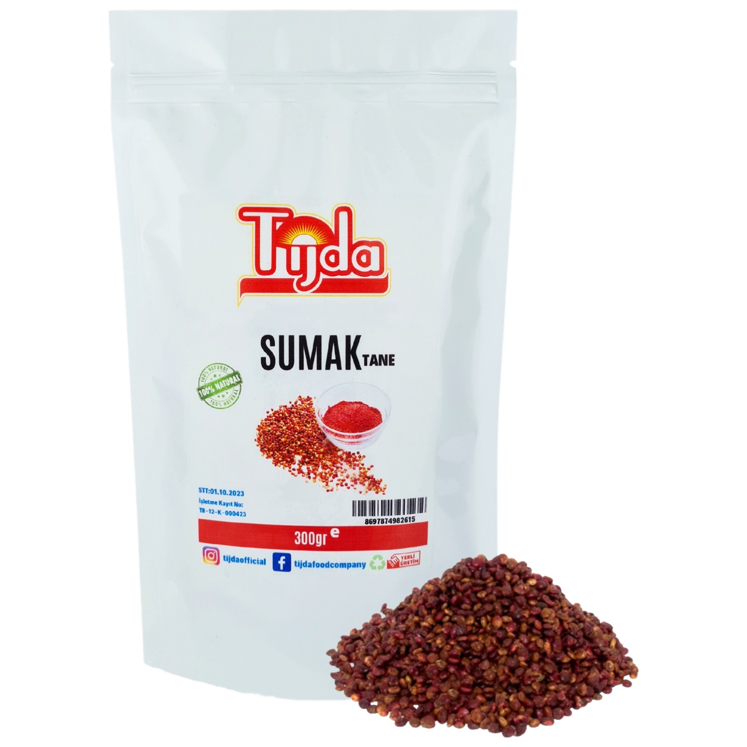 Tijda Sumak Tane 300 gr Fiyatı, Taksit Seçenekleri ile Satın Al