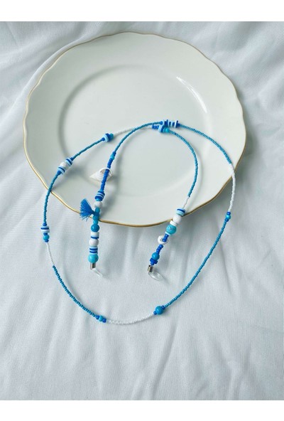 Retrobird Gözlük Zinciri Mavi