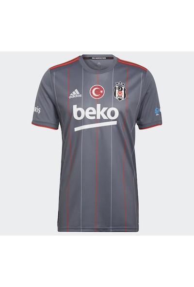 Beşiktaş AGT9580 Adidas Bjk Beşiktaş 3. Forması Çocuk Forma Gri