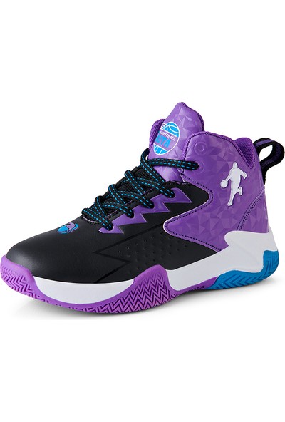 Sitong Siyah Mor Basketbol Ayakkabı (Yurt Dışından)