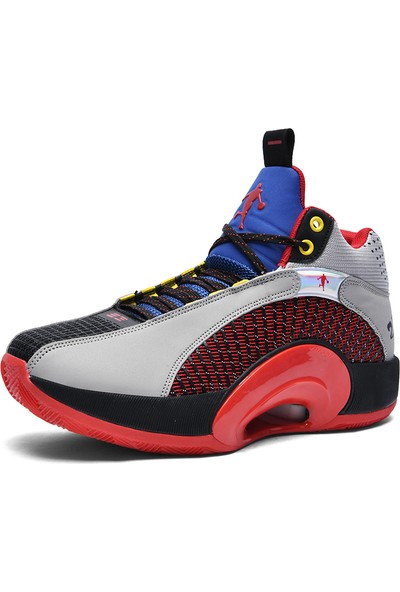 Sitong Hava Yastığı Mavi Kırmızı Basketbol Ayakkabı (Yurt Dışından)