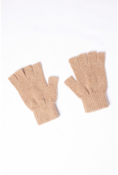 Pink Bear Klasik Angora Yünlü Unisex Yarım Parmak Eldiven Pink Bear Klasik Angora Yünlü Unisex Yarım Parmak Eldiven