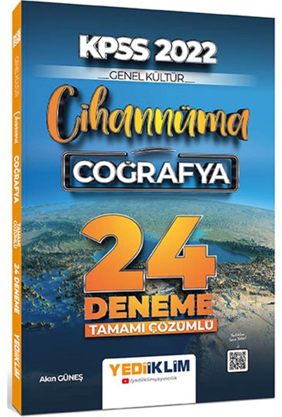 Yediiklim Yayınları 2022 Kpss Cihannüma Genel Kültür Coğrafya Tamamı Çözümlü 24 Deneme Yediiklim Yayınları 2022 Kpss Cihannüma Genel Kültür Coğrafya Tamamı Çözümlü 24 Deneme