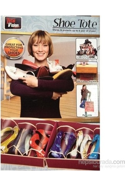 Uniquem 6 Bölmeli Taşınabilir Ayakkabı Saklama ve Taşıma Çantası Kk Uniquem 6 Bölmeli Taşınabilir Ayakkabı Saklama ve Taşıma Çantası Kk