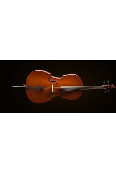 Cremonia Cello +Kılıf+Yay, German Sys, Scale 1/4, Karartılm