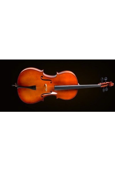 Cremonia Cello Kılıflı+Yay+Reçine, 1/4 Scale, German Sistem