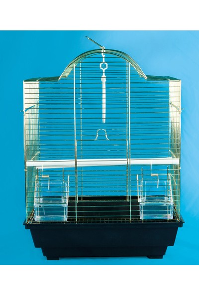 Orijin Kuş Kafesi Gold 34,5X28X46,5 cm Orijin Kuş Kafesi Gold 34,5X28X46,5 cm