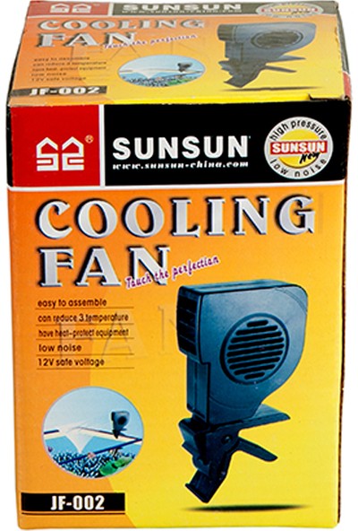 Sunsun Jf 002 Akvaryum Cooling Fan 8,6X3,6X17,2 cm Sunsun Jf 002 Akvaryum Cooling Fan 8,6X3,6X17,2 cm