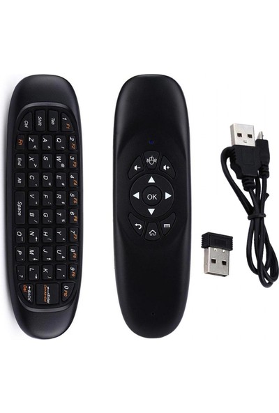 Hobimtek C-120 Air Mouse 2.4 Ghz Wireless Andorid Tv Sihirli Kumanda ve Klavye Hobimtek C-120 Air Mouse 2.4 Ghz Wireless Andorid Tv Sihirli Kumanda ve Klavye