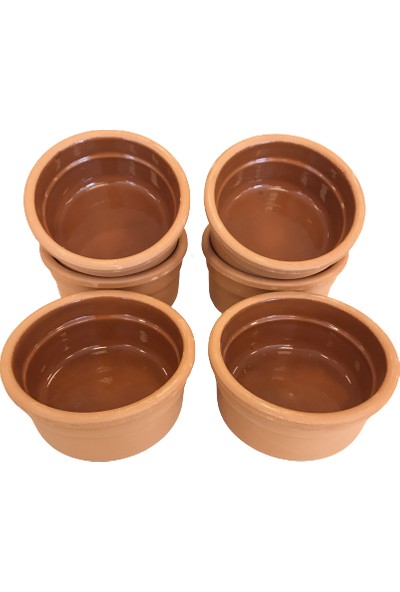 Hazan Store Toprak Sufle Kasesi 6'lı Hazan Store Toprak Sufle Kasesi 6'lı