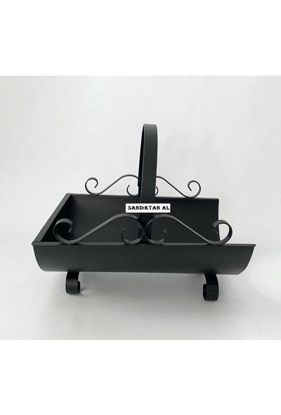 Sandıktan Al Siyah Şömine Odunluğu Şık Dekoratif Odunluk Kuzine Sobalar ve Sobalar Sandıktan Al Siyah Şömine Odunluğu Şık Dekoratif Odunluk Kuzine Sobalar ve Sobalar