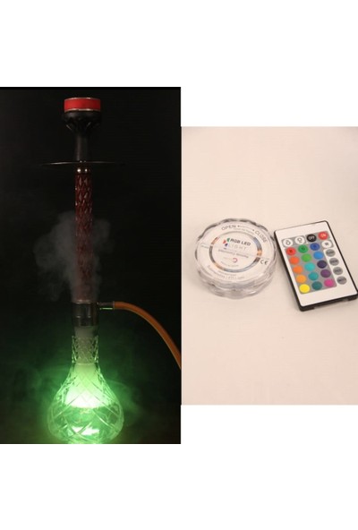 Dağ Hediyelik Rengarenk LED Nargile Lambası
